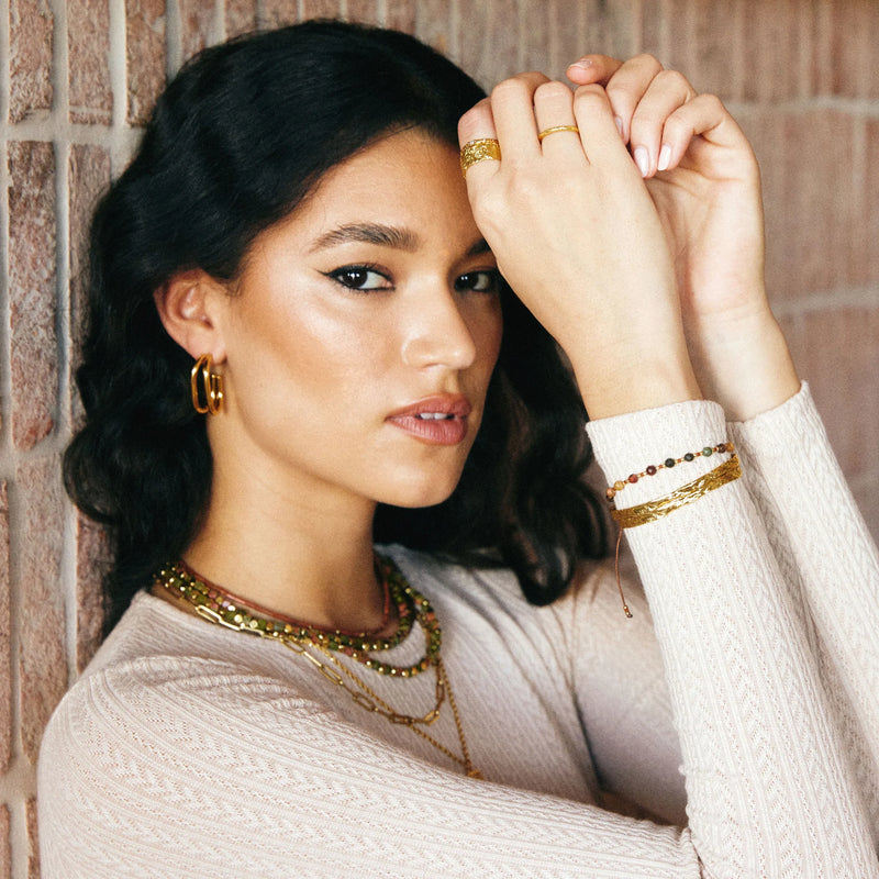 Arms Of Eve Helios Gold Cuff Bracelet – Vividshop