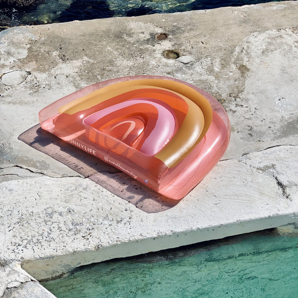 SunnyLife Lie-On Rainbow - Peachy Pink – Vividshop